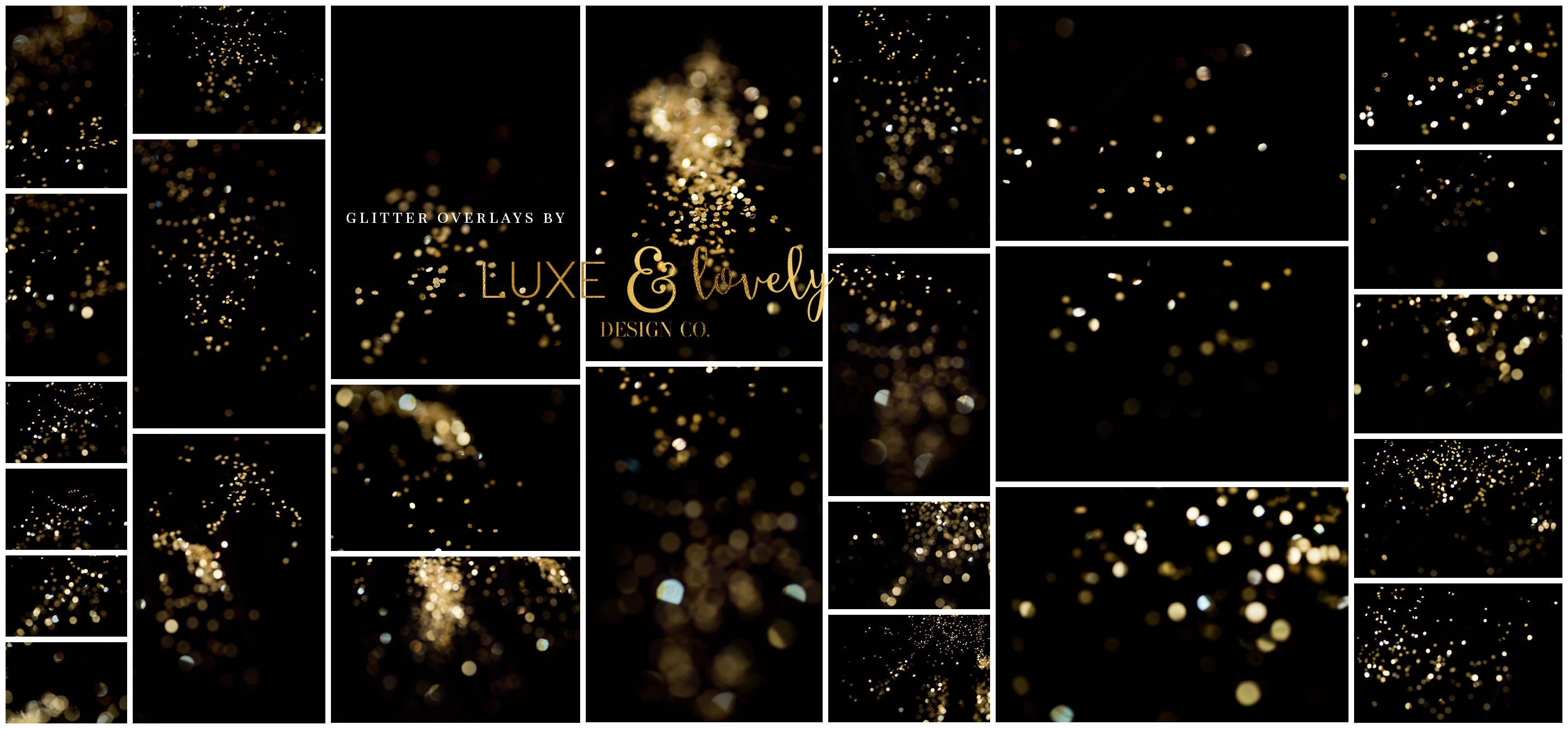 Glitter Photo Overlays | Etsy India