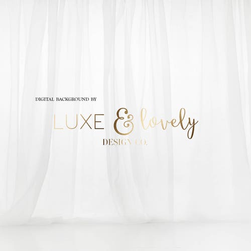 White Sheer Curtain Digital Photo Backgrounds - Etsy