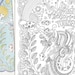 Unicorn Coloring Page Printable Art Believe in Yourself Magical ...