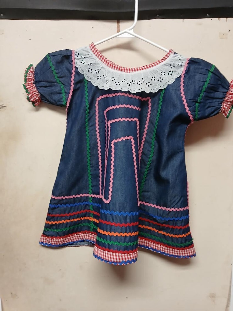Girl Haitian Karabella Cultural Dress. - Etsy