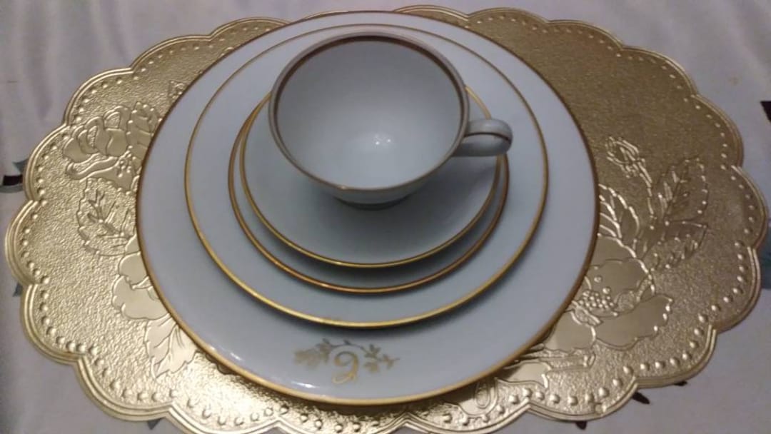 Princess House Plate Set - Etsy