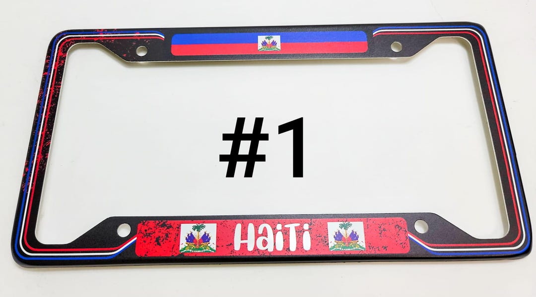 Haiti License Plate - Etsy