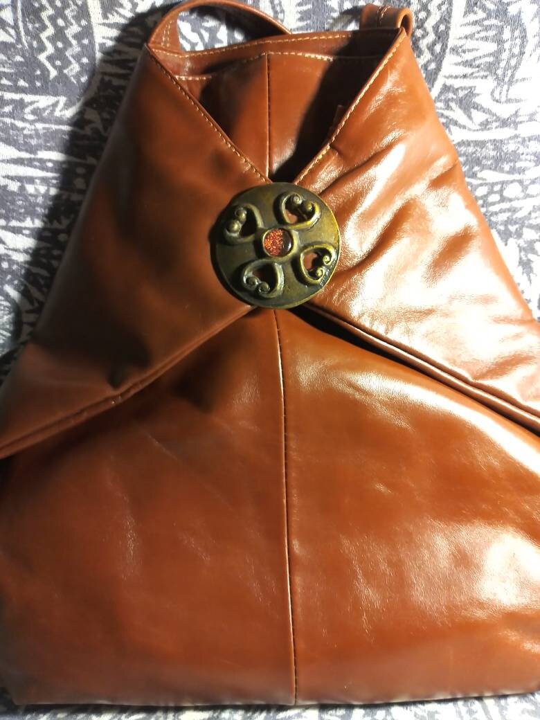 Reserved for BETTY. ZAKIA leather shoulder bag. Unique shoulder bag ...