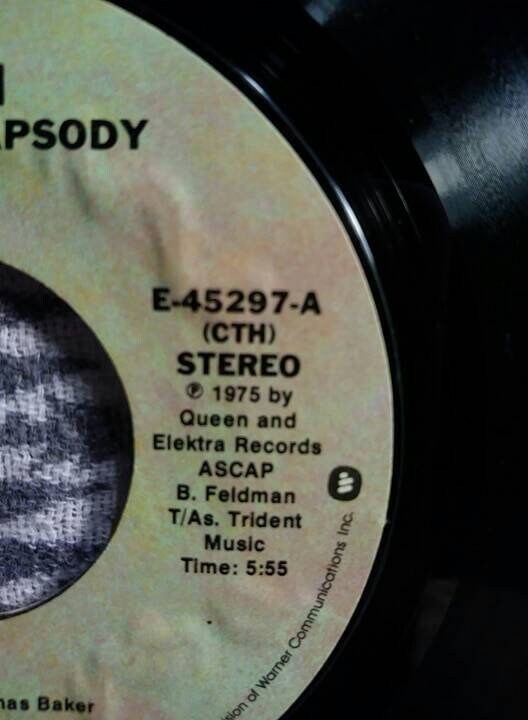 Queen 45 Bohemian Rhapsody and Killer Queen both by The unforgetable ...