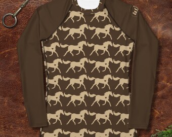 Equestrian Riding Shirt Equestrian Sun Shirt Horse Riding Shirt ...