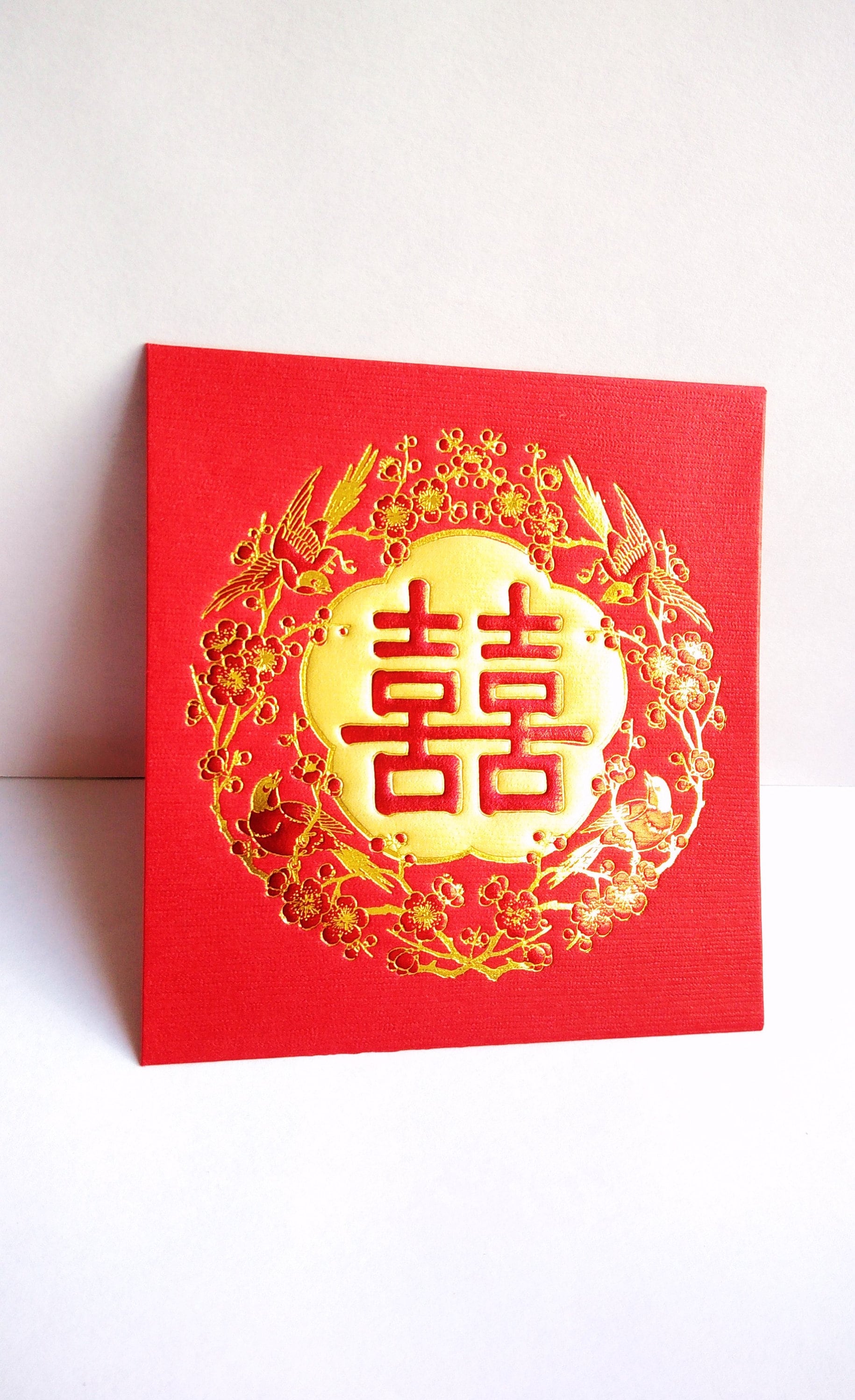 Wedding Red Packet 18 Double Happiness in Red Foil 10 pcs - Etsy.de