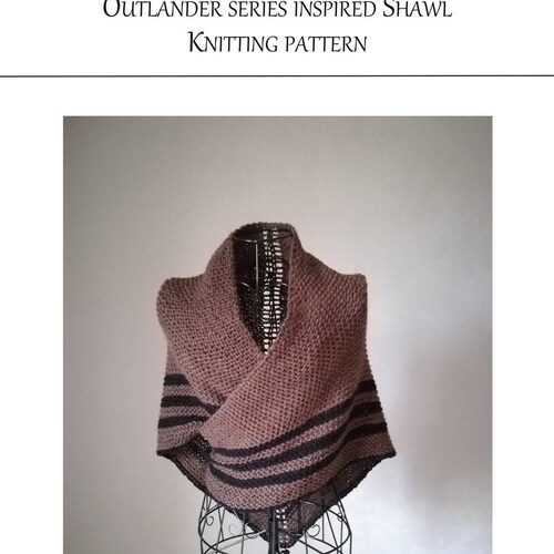 Outlander Shawl PATTERN Claire Shawl Knitting Pattern | Etsy