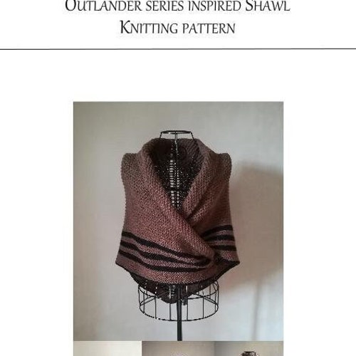 Outlander Shawl PATTERN Claire Shawl Knitting Pattern - Etsy
