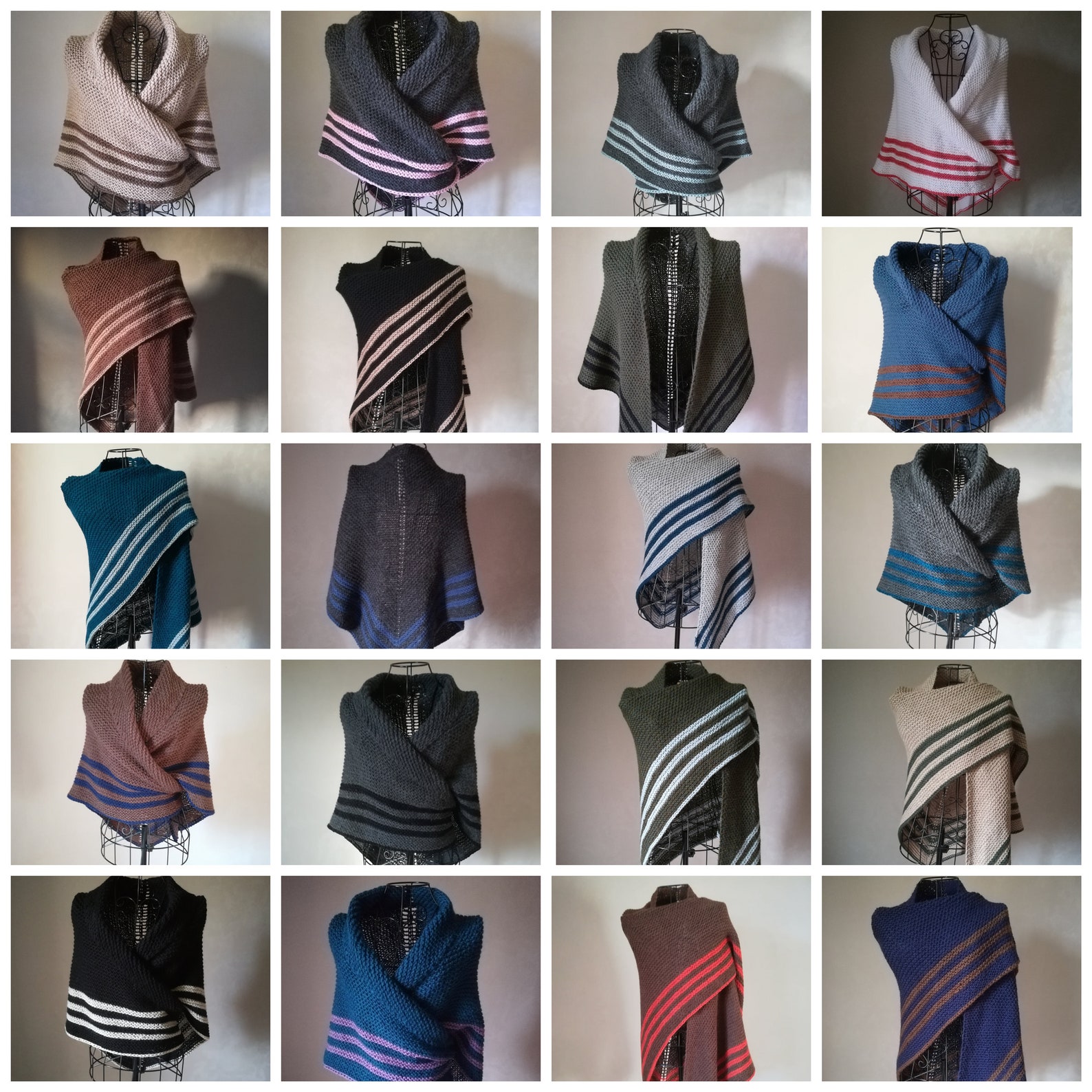 Outlander Shawl PATTERN Claire Shawl Knitting Pattern Outlander ...