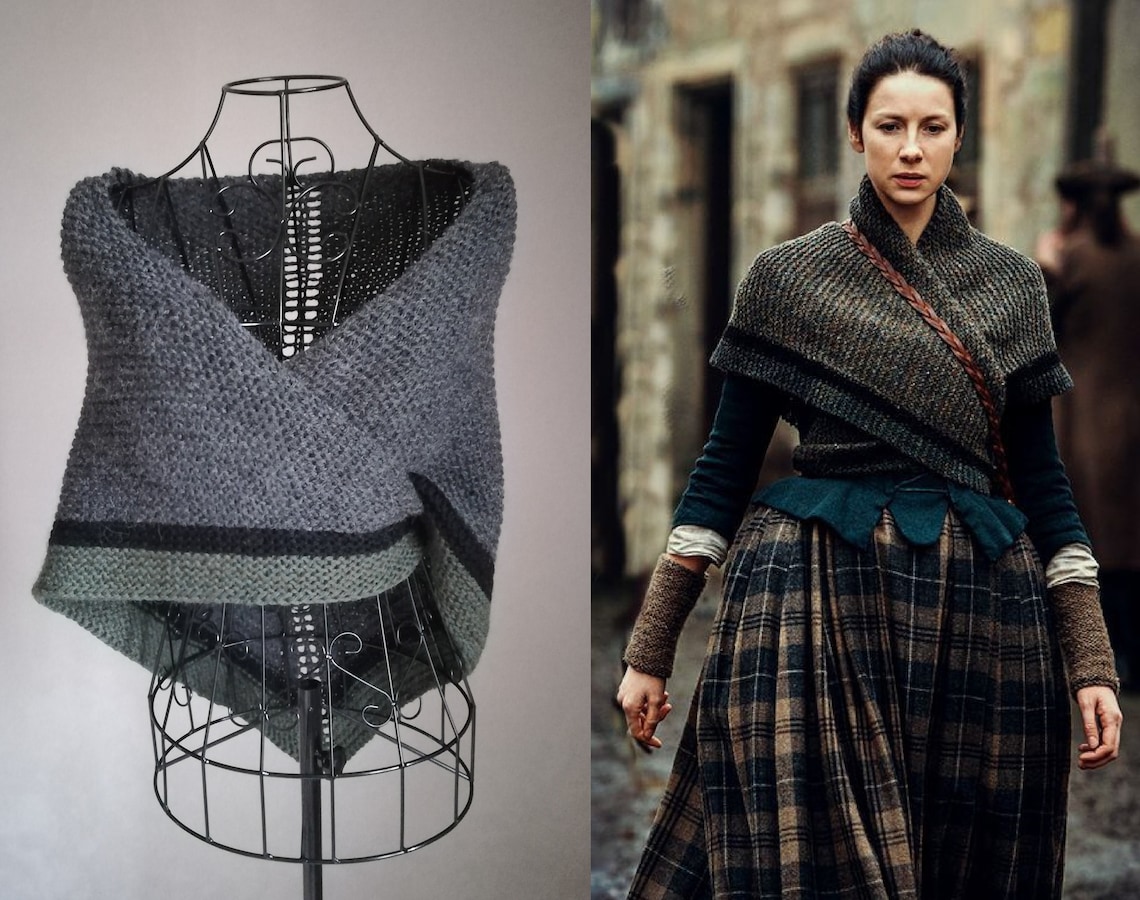 Outlander Shawl PATTERN Claire Shawl Knitting Pattern - Etsy