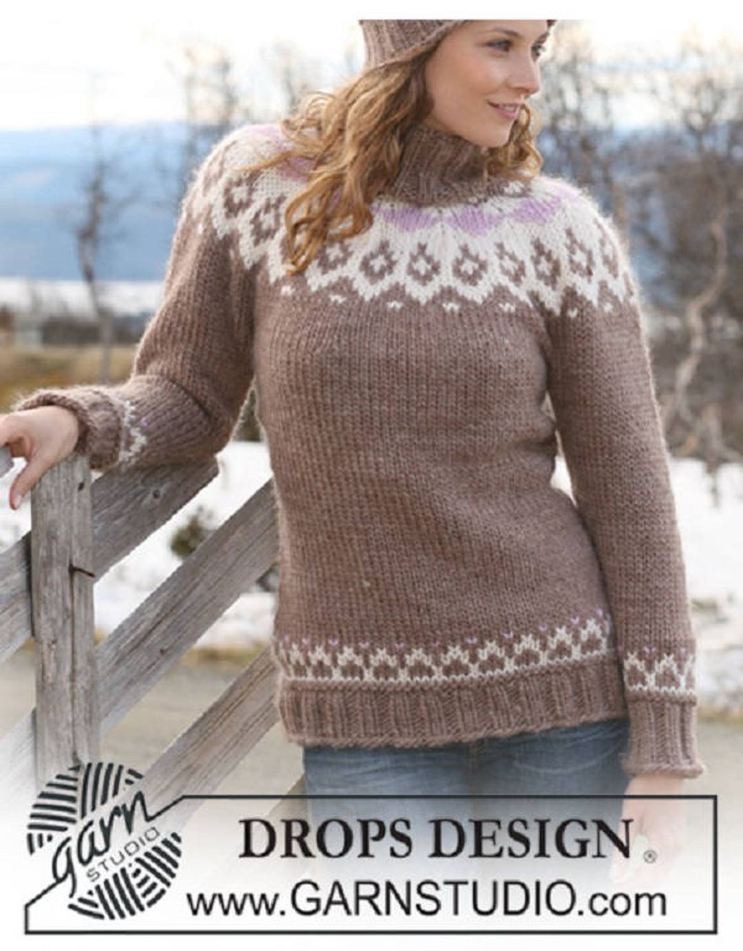 Nordic Knitwear Woman Sweater Fair Isle Sweater Fair Isle Jumper ...
