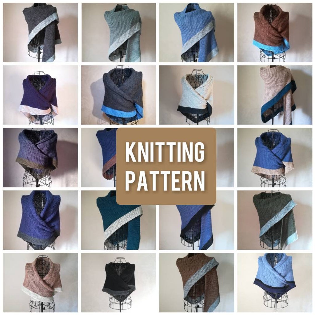 Outlander Shawl PATTERN Claire Shawl Knitting Pattern Outlander ...