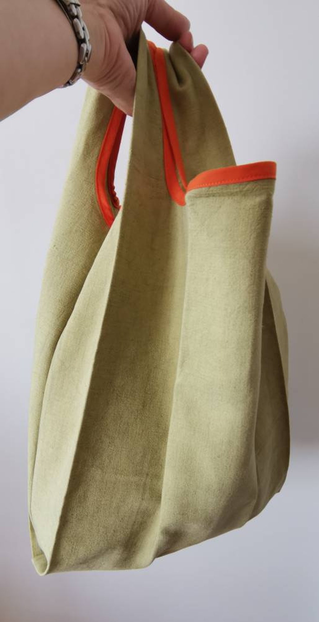 Shopping Bag, Tote Bag, Upcycling Linen Tote Bag, Hand Made Tote Bag - Etsy