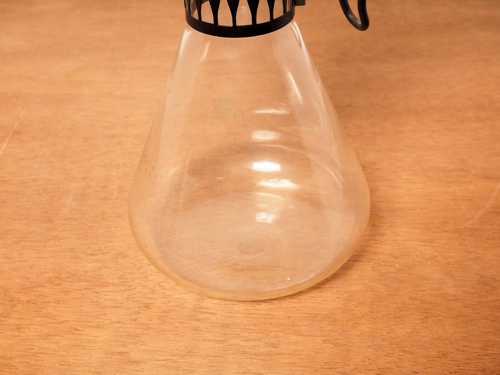 Vintage Pyrex Iron Carafe Decanter Glass Pitcher Mid Century Modern ...