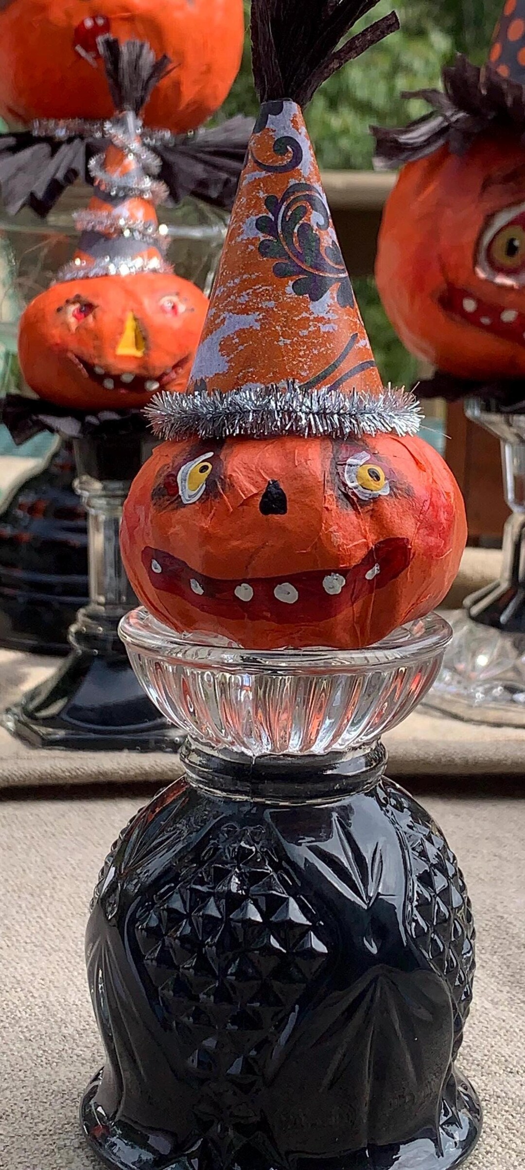 Folk Handmade Jack Pumpkin - Etsy