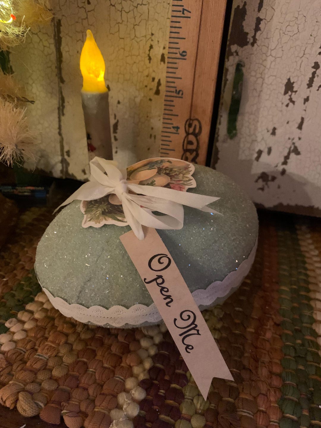 Wendy Addison 2004 Glitter Egg - Etsy