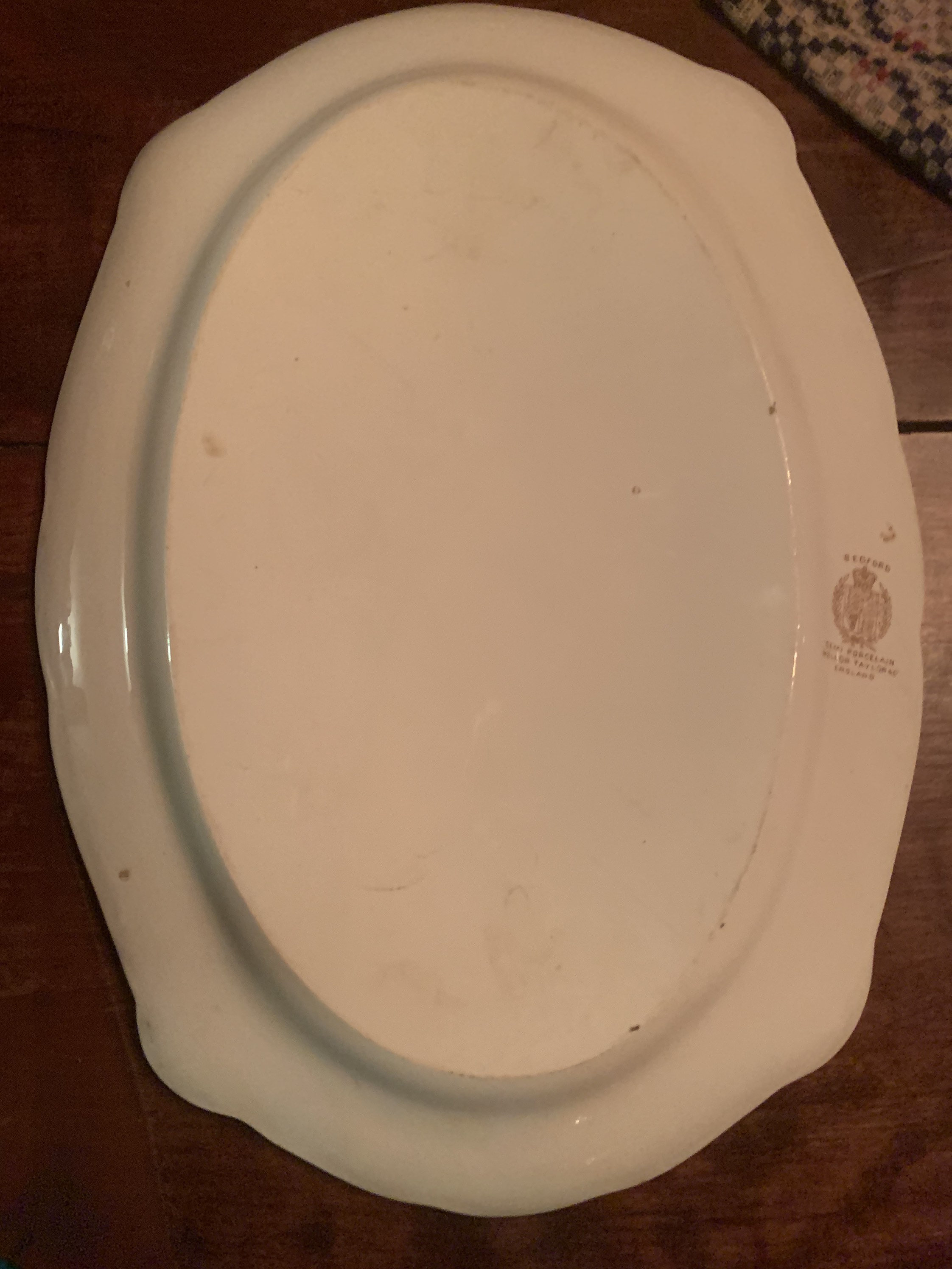 Mellor Taylor & Co Semi Porcelain England Bedford Platter - Etsy