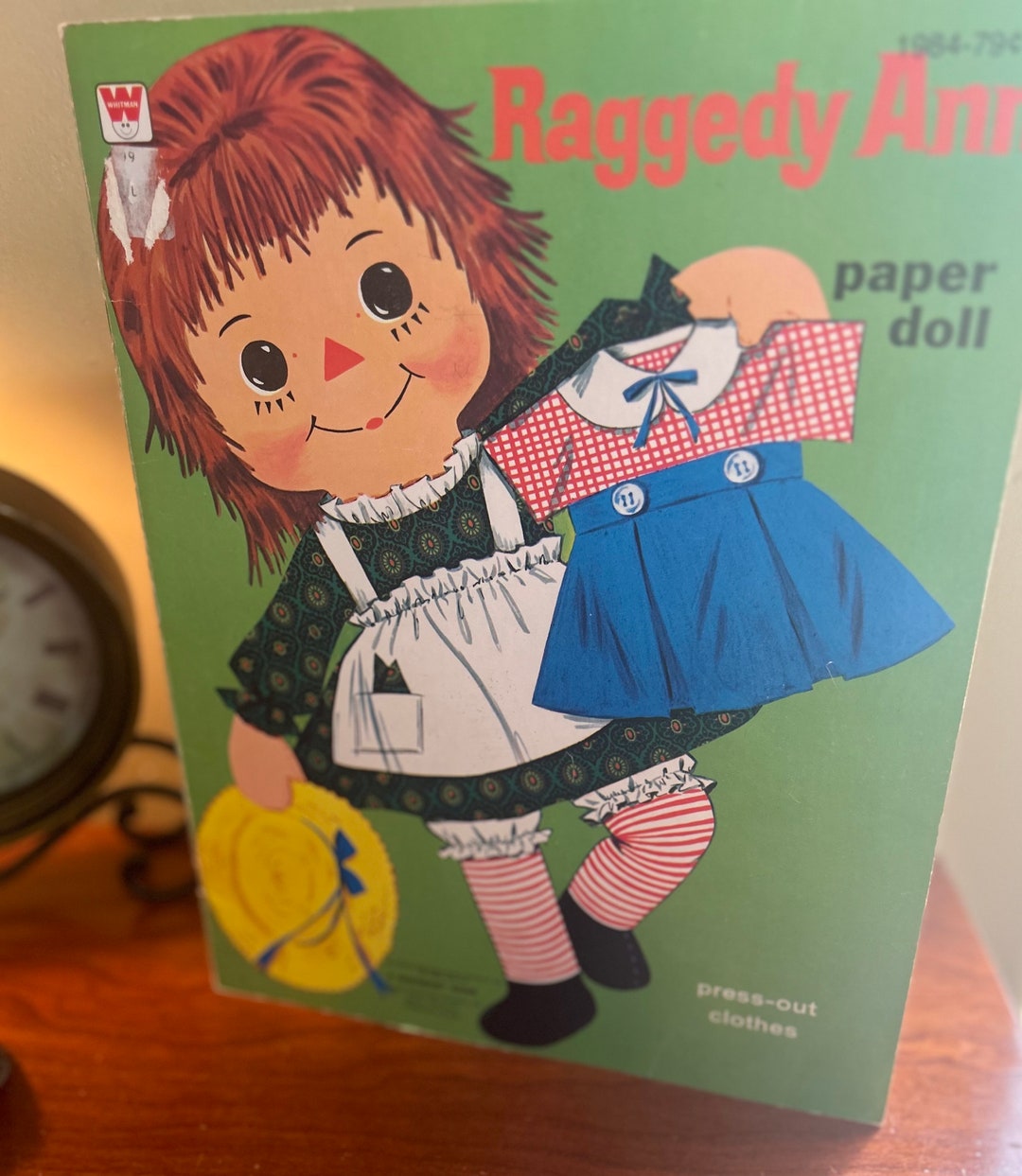 Vintage Raggedy Ann Paper Doll Book, 1984 - Etsy
