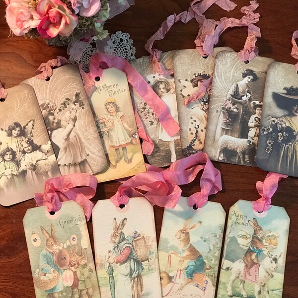 Vintage Style Tags - Etsy