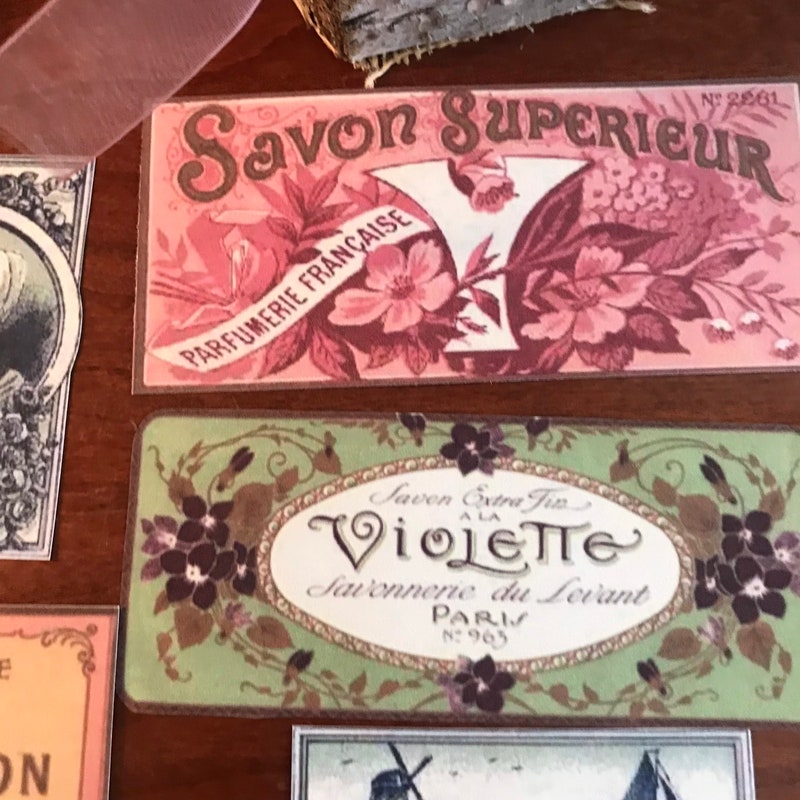 French Perfume Label - Etsy