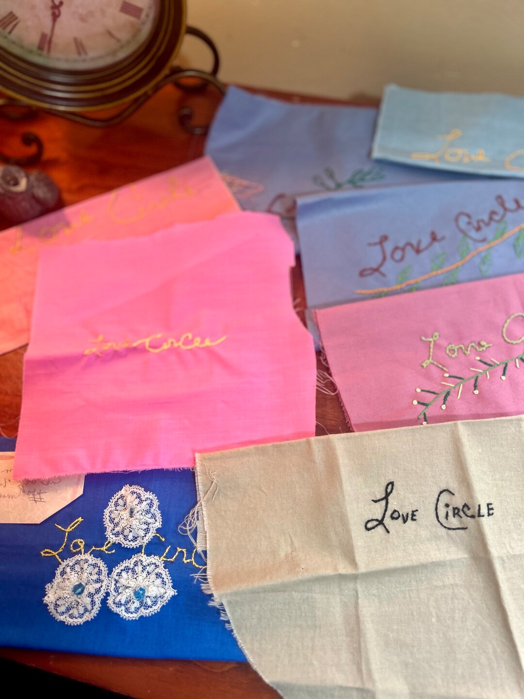 Vintage Embroidery Panels, Incomplete, Antique Embroidery, Textile ...