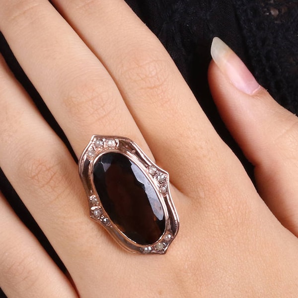Oval Large Ring - Etsy