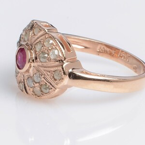 Ruby Ring Rose Gold - Ruby Ring Women - Rose Gold Ring - Fine Jewelry ...