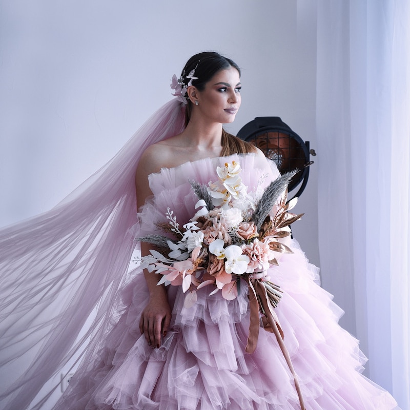 Colored Veils - Etsy