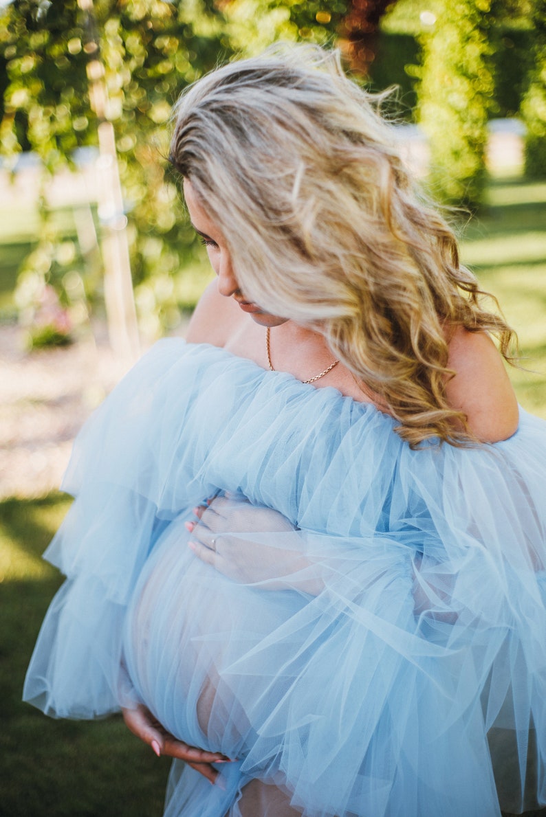 Tulle Maternity Dress Maternity Photo Shoot Dress Maternity Etsy