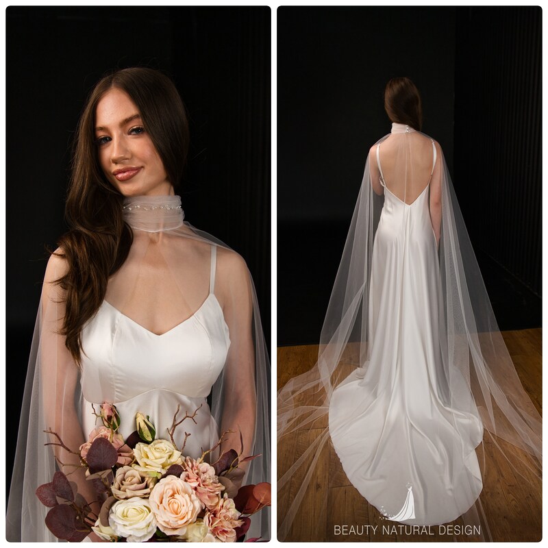 Tulle Bridal Jacket - Etsy