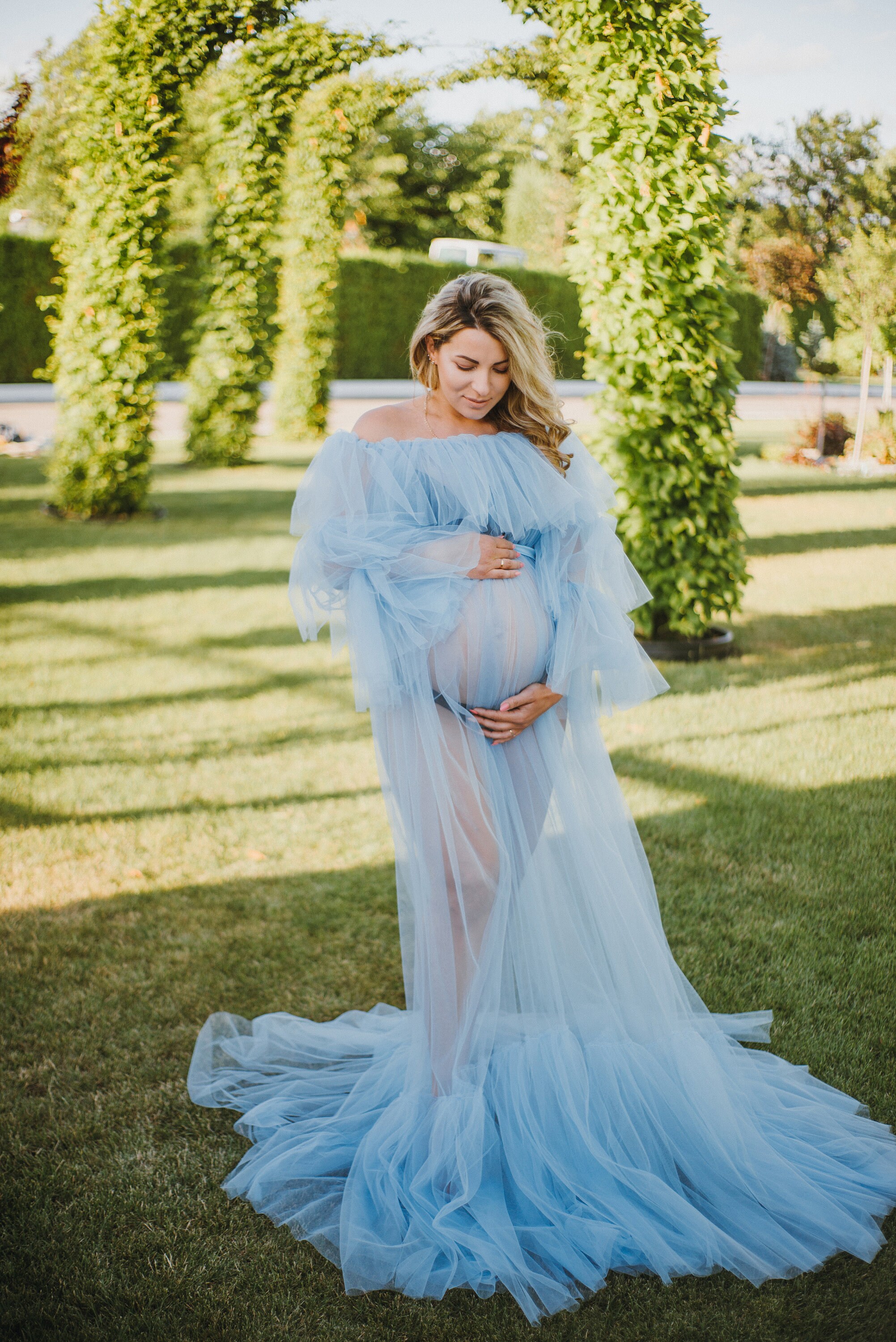 Tulle Maternity Dress Maternity Photo Shoot Dress Maternity Etsy