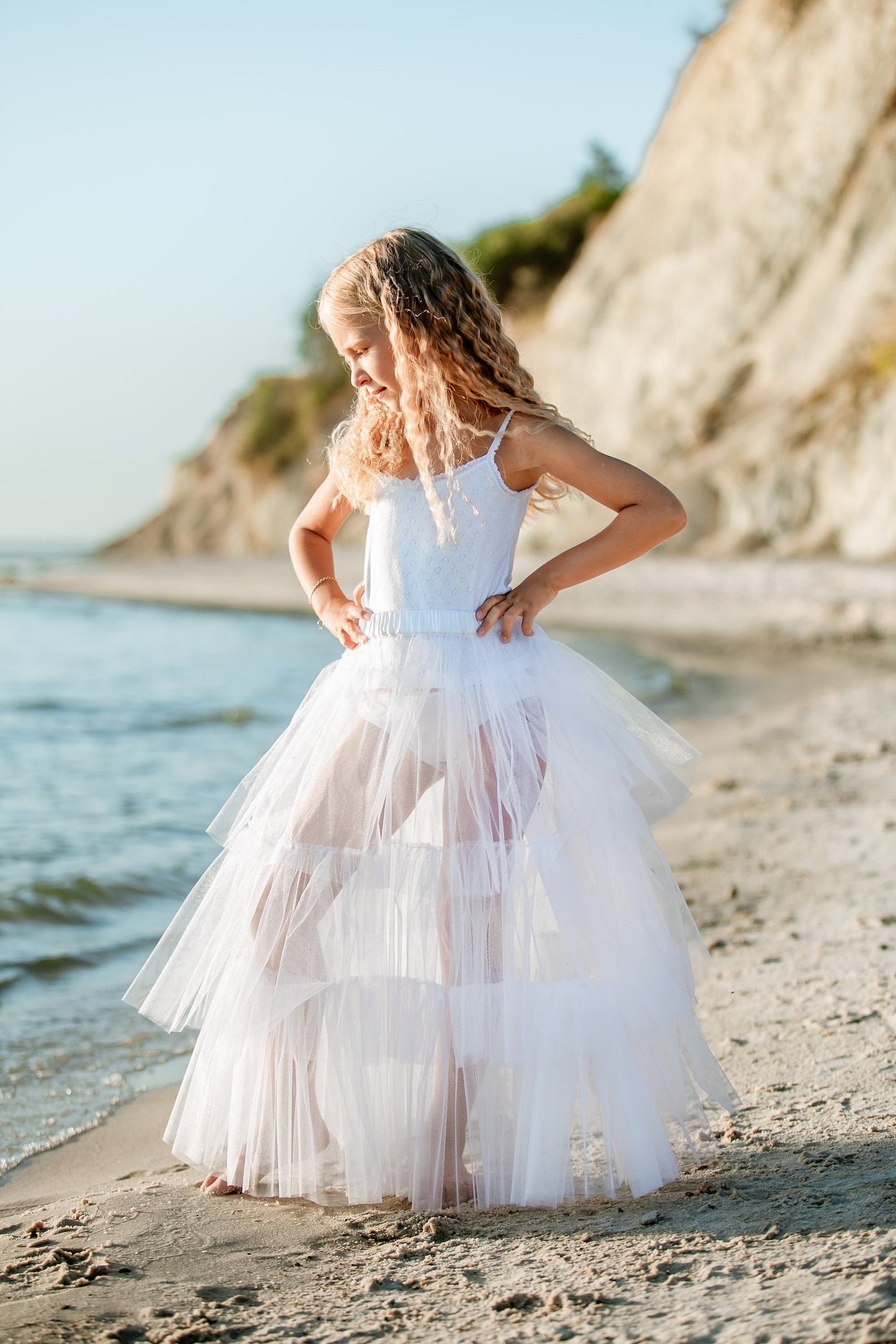 Girls Tulle Petticoat: Soft Layered Skirt Extender - Etsy