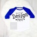 Blue Raglan Youth Toddler Mock up T Shirt Mock Up, Kids Shirt Mockup ...