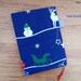 Christmas Notebook Fabric Double Sided Cover Hand - Etsy