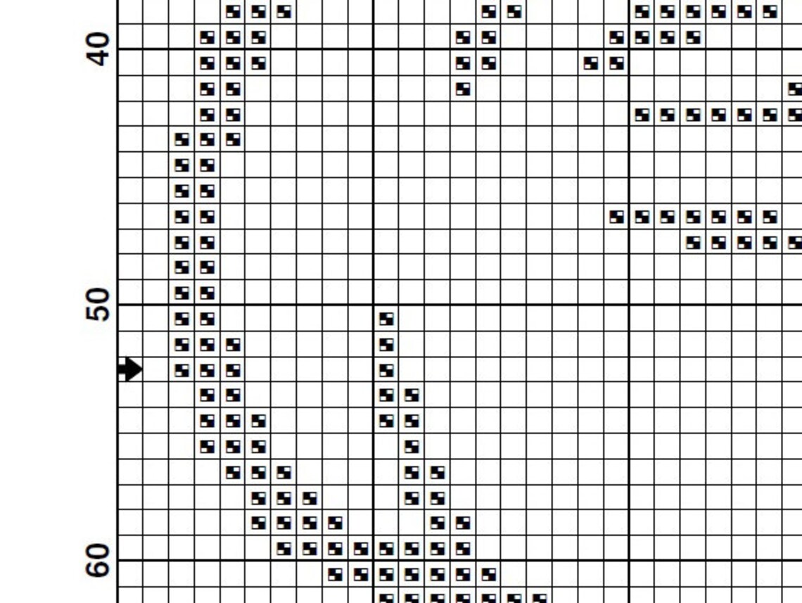 Cross Stitch Pattern – Dirty Sign Language Xstitch Chart – Modern DIY ...