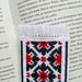 Ukrainian Bookmark – Hand Embroidery Book Accessory – Unique Gift for ...