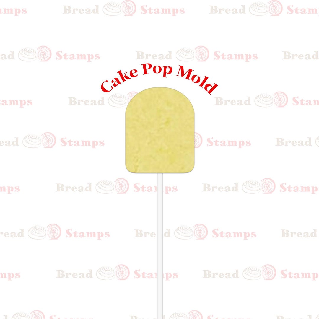 Cake Pop Stamps Popsicle / Bread Slice - Cakesicle Cakepop Mold - Etsy