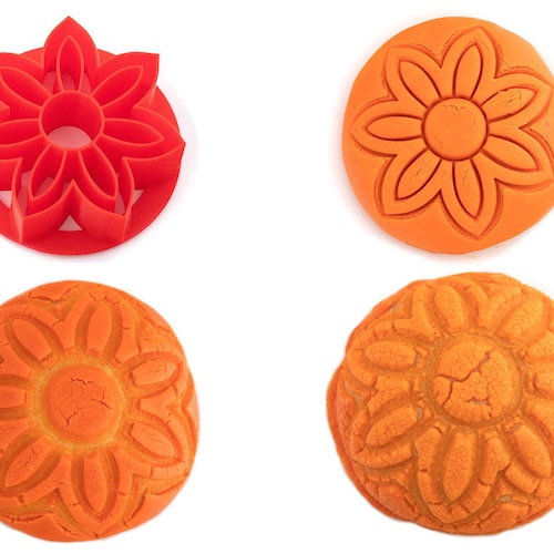 3.5 Rose Pattern Pan Dulce Stamp / Concha Stamp Rose Pattern - Etsy