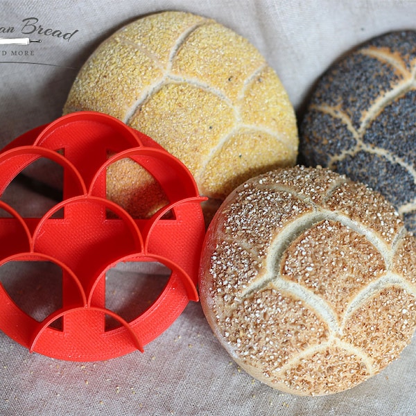 Concha Bread Stamp - Etsy