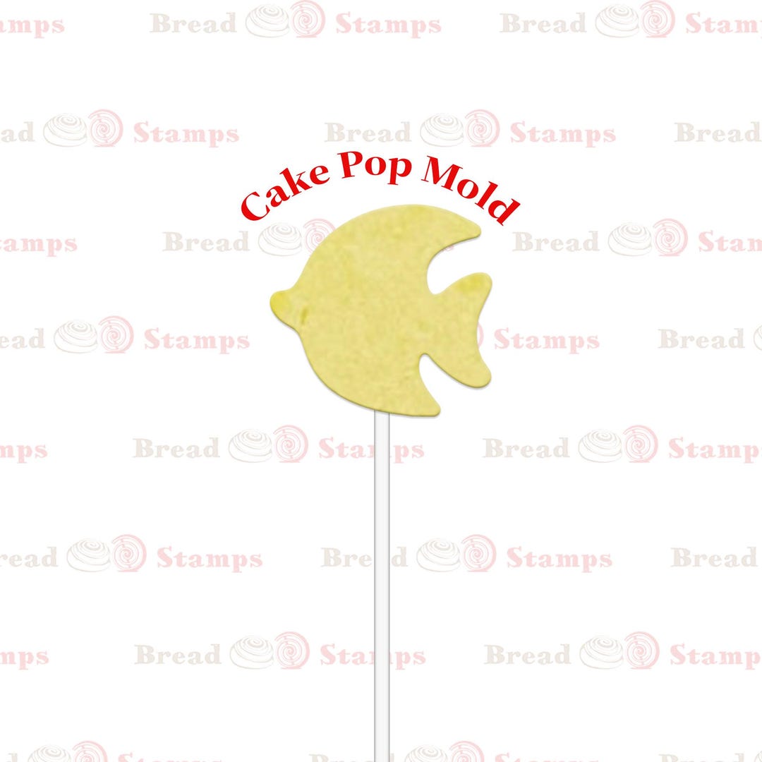 Tropical Fish Cake Pop Mold/ Cake Pop Stamp - Etsy