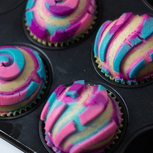 Spiral Mini Concha Stamp 2″ Manteconcha Stamp / Concha Cupcake / Pan ...