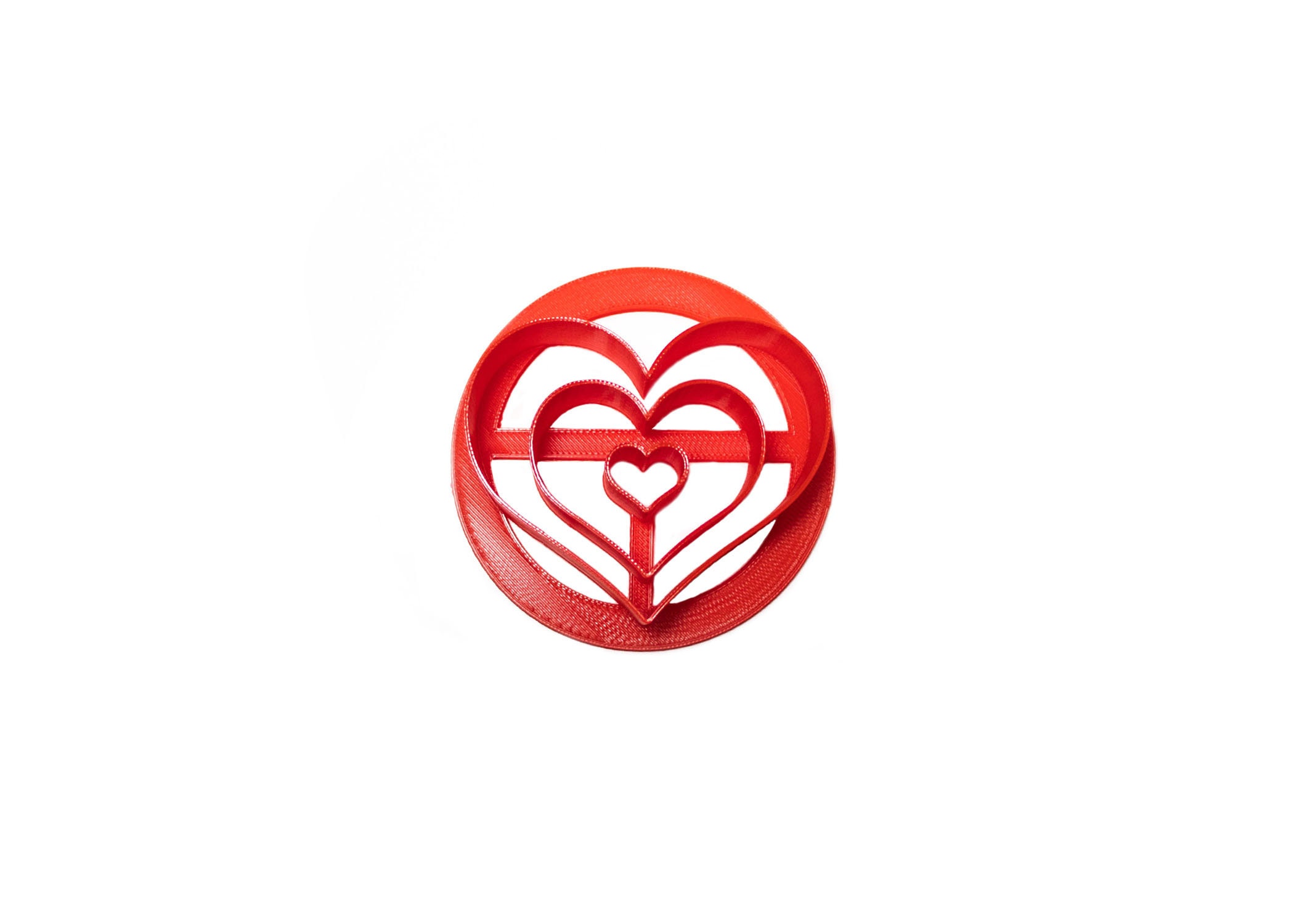 3.5" Heart Pattern Bread Stamp, Concha Cutter - Etsy