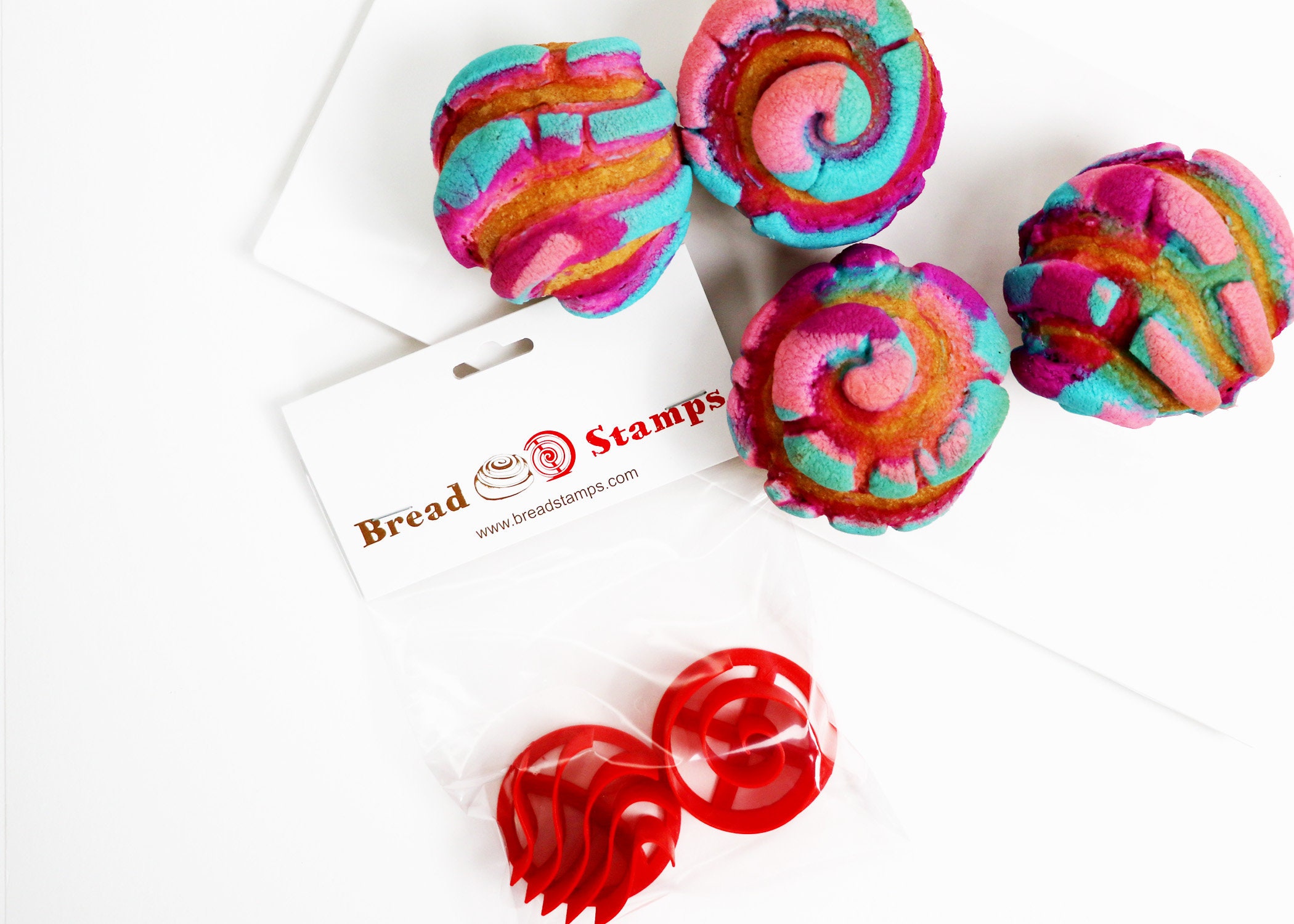 Set of 2 Mini Concha Stamps 2 Manteconcha Stamp / Concha | Etsy