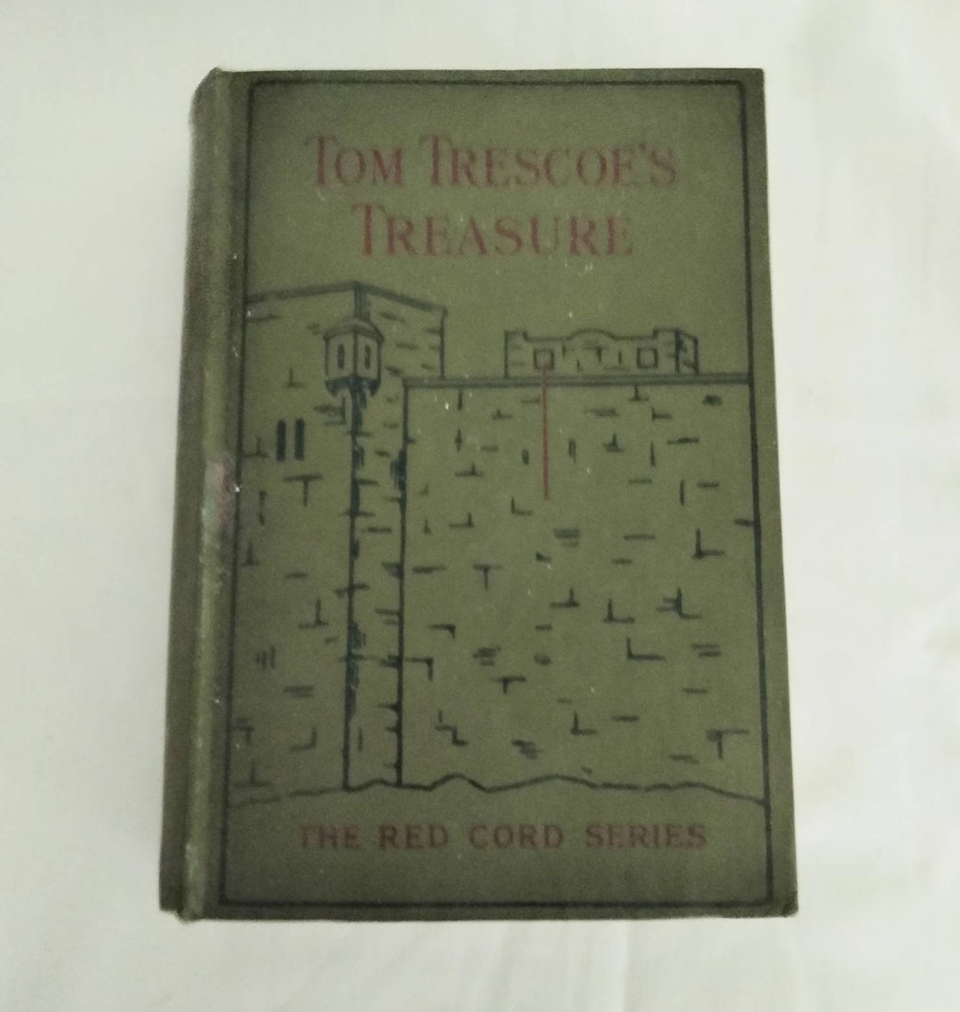 Vintage Art Deco Book Tom Trescoe's Treasure by Grace Pettman Red Cord ...