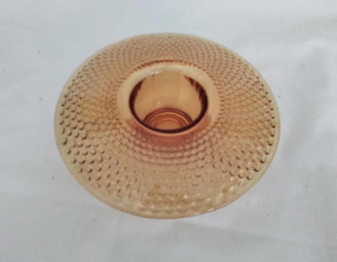 Vintage Art Deco Jobling Glass Posy Vase Pattern 2595 in Amber 6" - Etsy