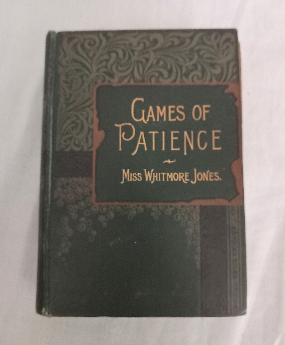 Antique Edwardian Book Games of Patience by Miss Whitmore Jones ...