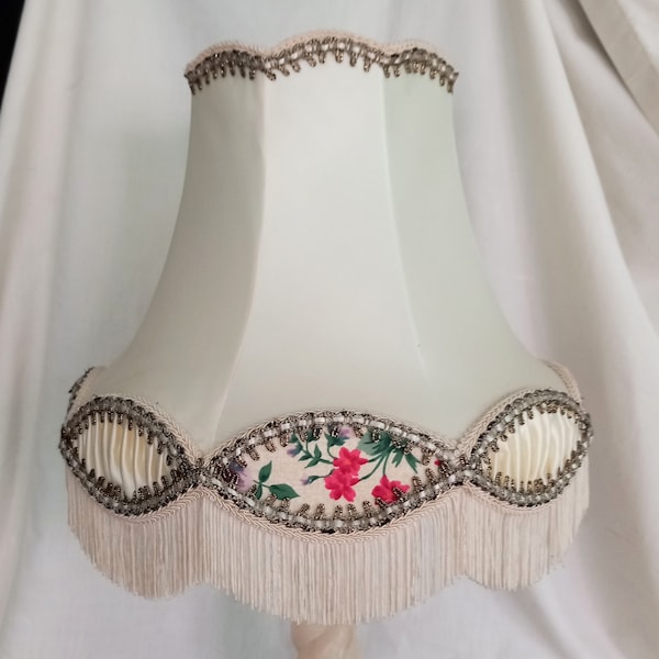 Fringed Lampshade - Etsy UK