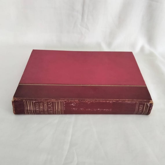 Newnes Pictorial Knowledge Atlas C1930s Lots of Colour Maps & - Etsy