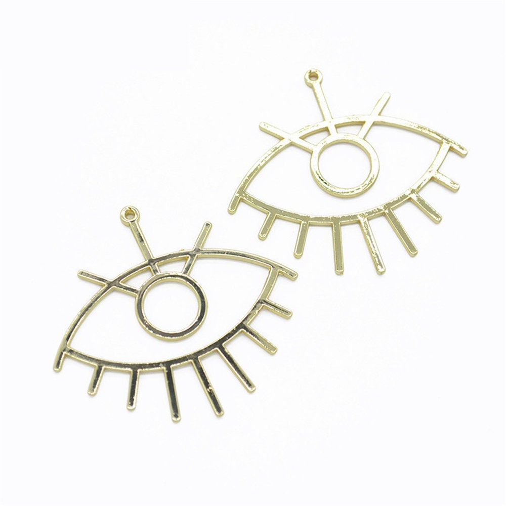 10pieces / lote demon eye Charms Colgantes Joyería Haciendo - Etsy España