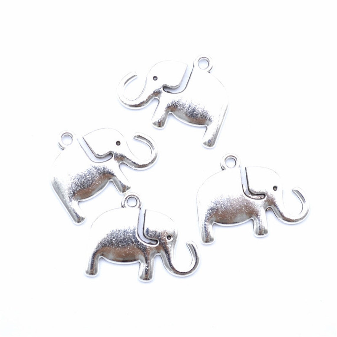 40pieces/lot Elephant Charms Pendants Jewelry Making DIY - Etsy Sweden